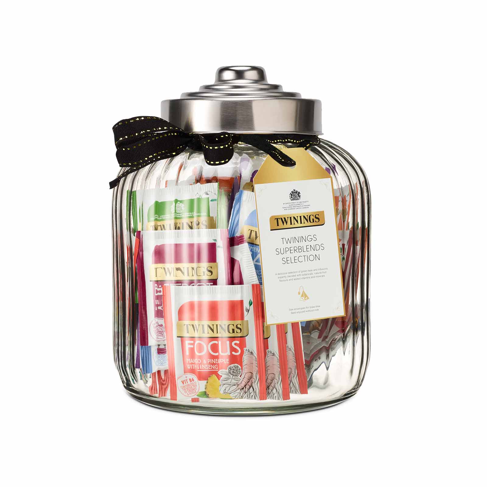Twinings Superblends Selection Filled Jar - 70 Envelopes