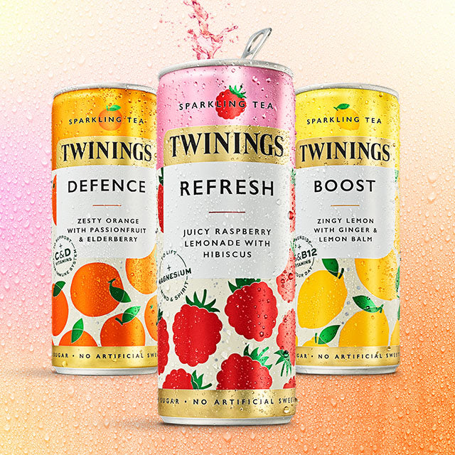 Twinings Launches New Ready To Drink Sparkling Tea