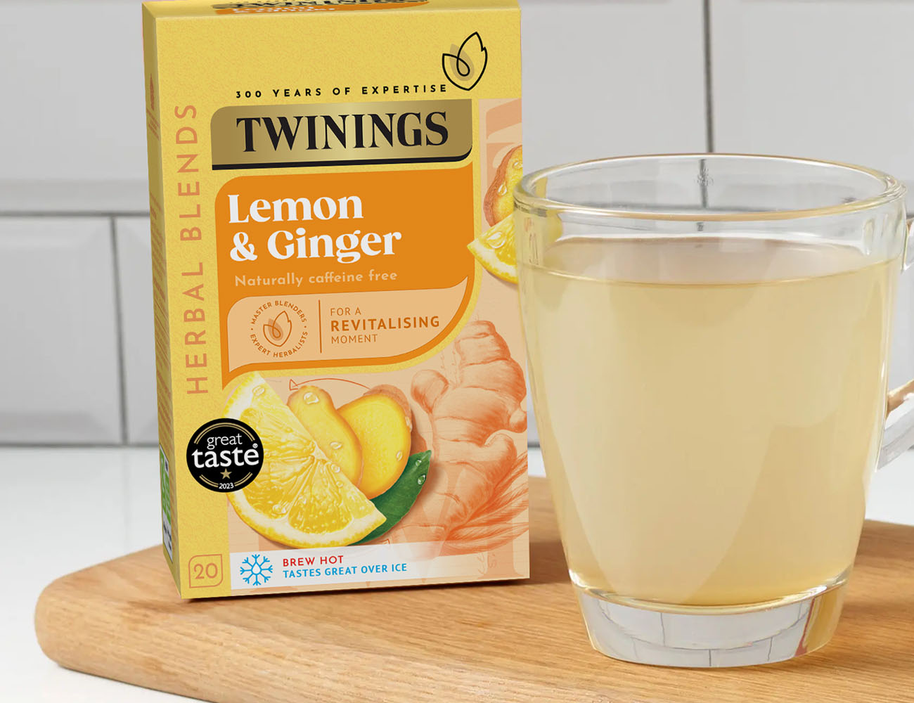 Lemon Tea - Lemon Balm Tea Bags - Herbal Lemon Tea - Twinings