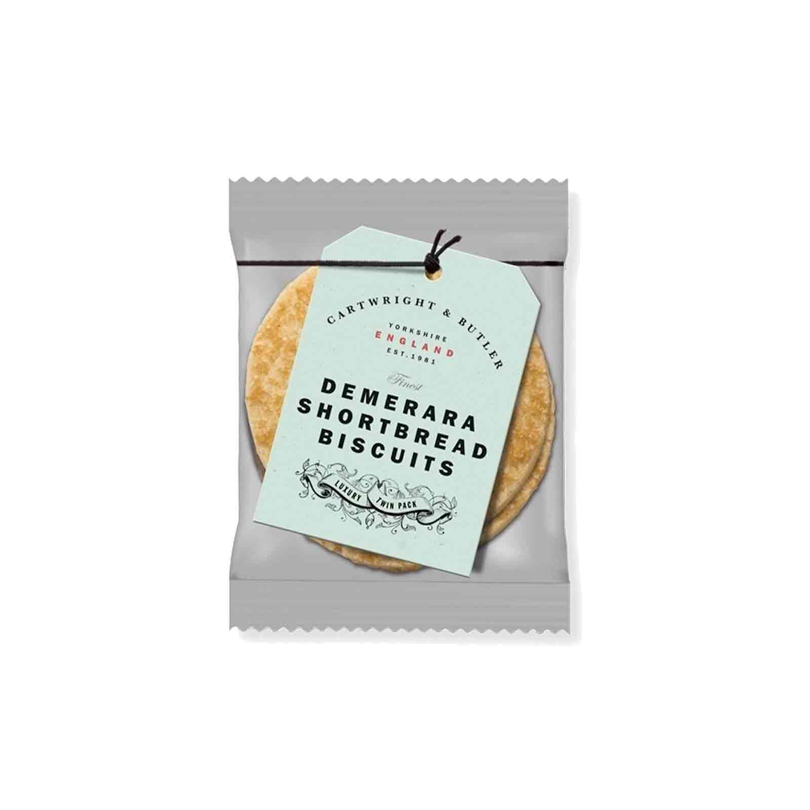 Cartwright & Butler Demerara Shortbread Twin Pack – Twinings