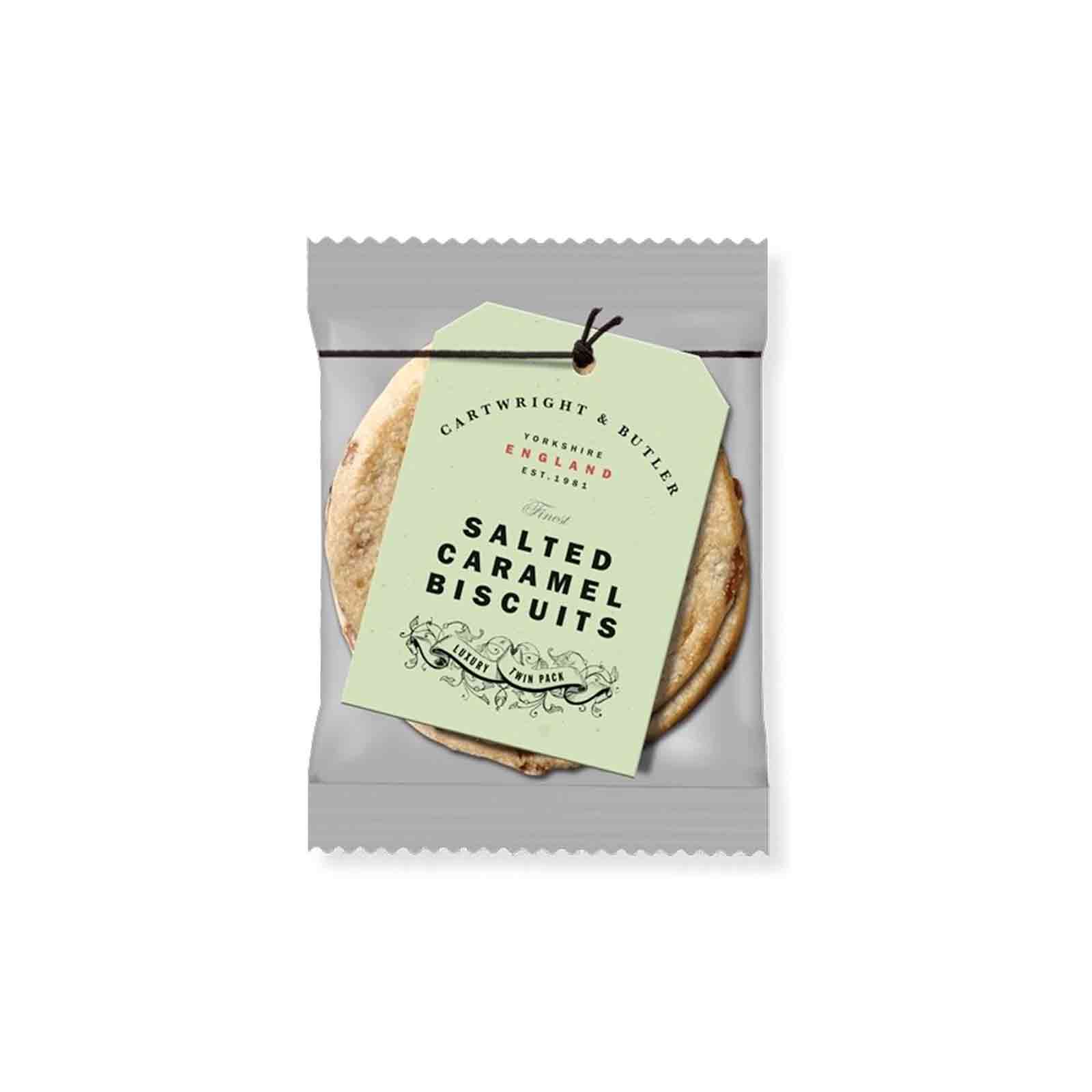 Cartwright & Butler Salted Caramel Biscuit Twin Pack – Twinings