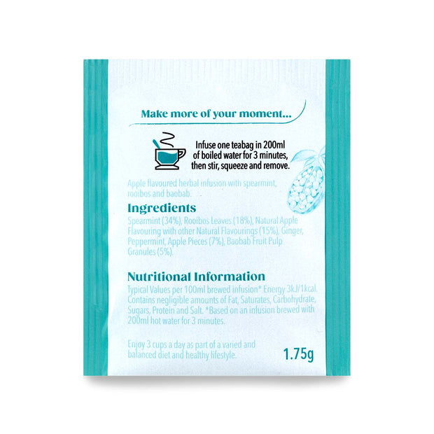 Superblends Digest Tea Spearmint, Apple & Rooibos 20 Envelopes – Twinings