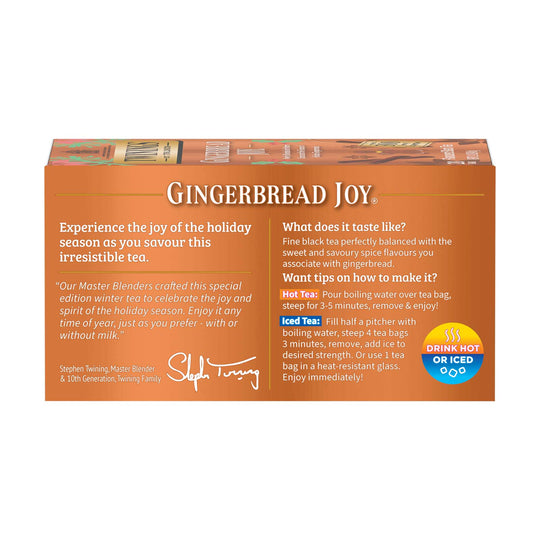 Twinings Gingerbread Joy (International Blend) - 20 Envelopes