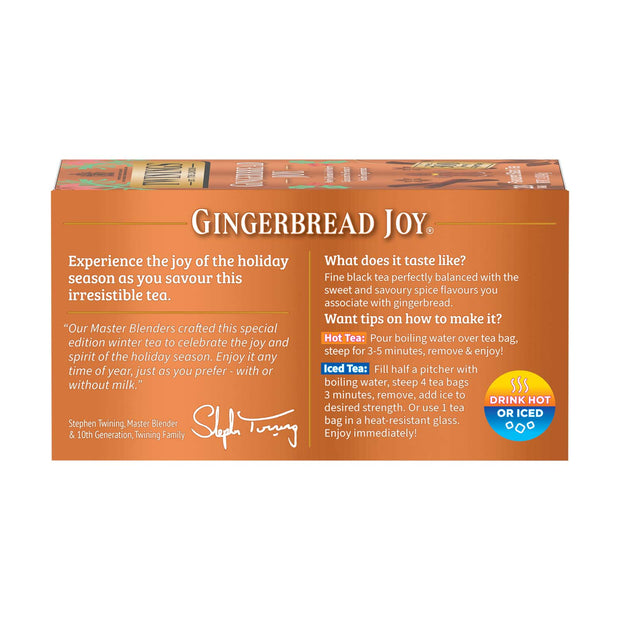 Twinings Gingerbread Joy (International Blend) - 20 Envelopes