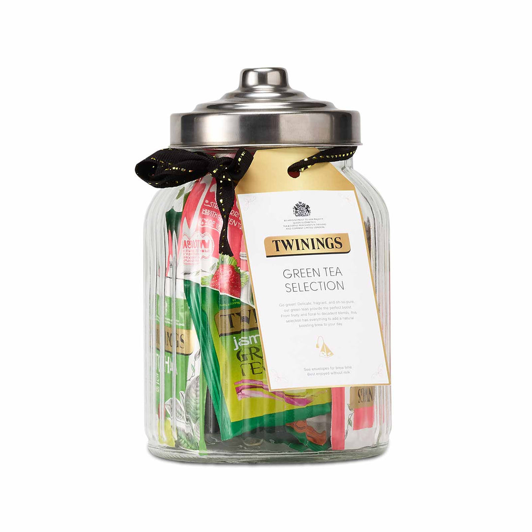 Tea Filled Gift Jars | Glass Reusable Storage Jars for Sugar, Coffee ...
