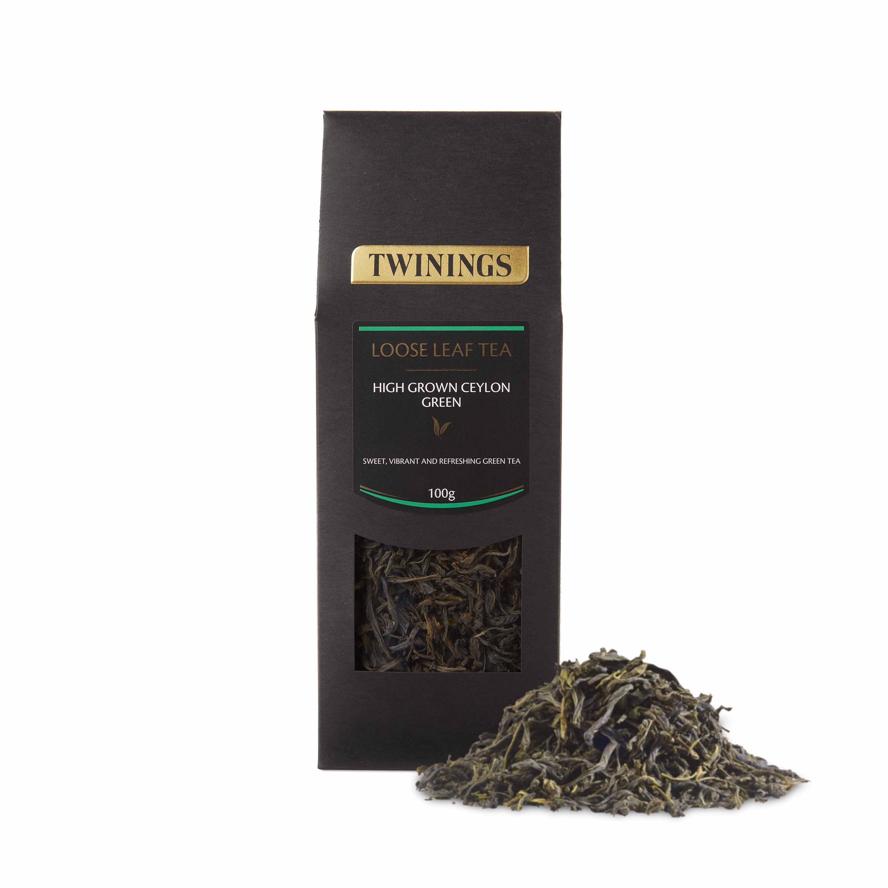 Twinings High Grown Ceylon Green - 100g Loose Leaf Tea