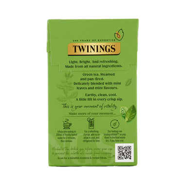 Twinings Green Tea & Mint - 20 Tea Bags