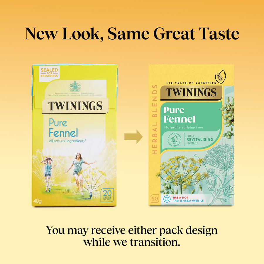 Twinings Pure Fennel - 20 Tea Bags