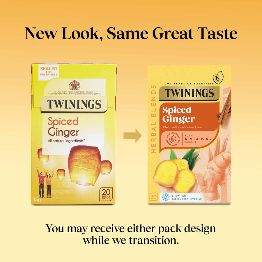 Twinings Spiced Ginger - 20 Tea Bags