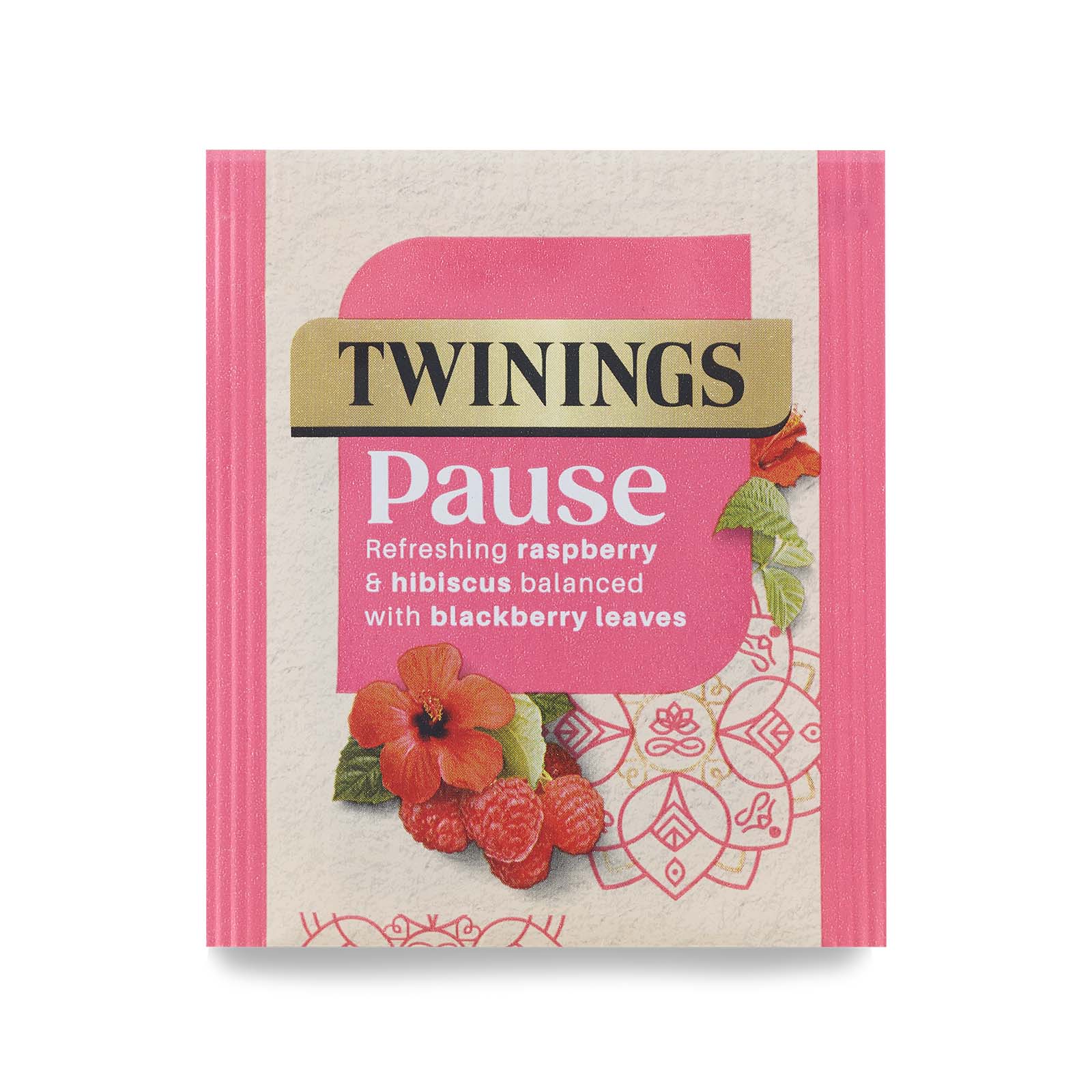 Soulful Blends Pause Tea Raspberry & Hibiscus Single Envelope – Twinings