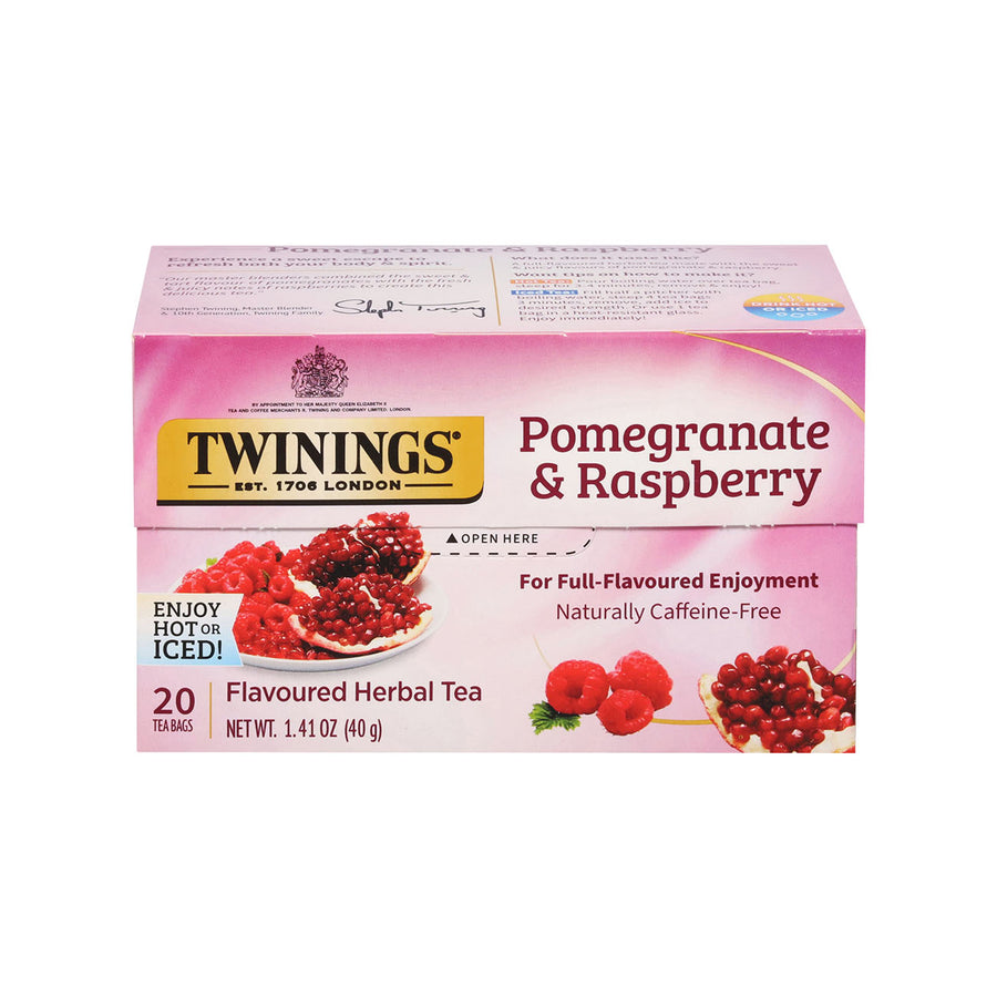 Raspberry & Pomegranate (International Blend) - 20 Envelopes – Twinings