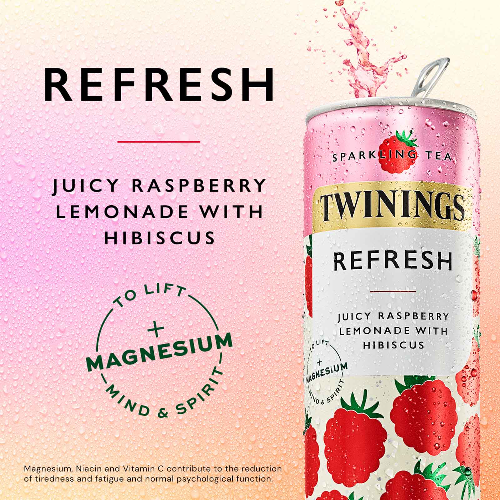 Twinings Sparkling Tea - 12 Can Selection Pack