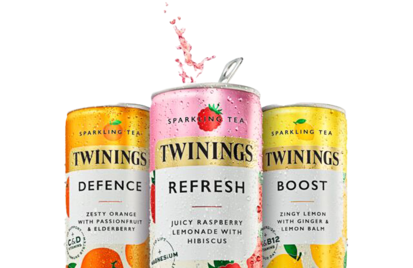 Twinings Launches New Ready To Drink Sparkling Tea