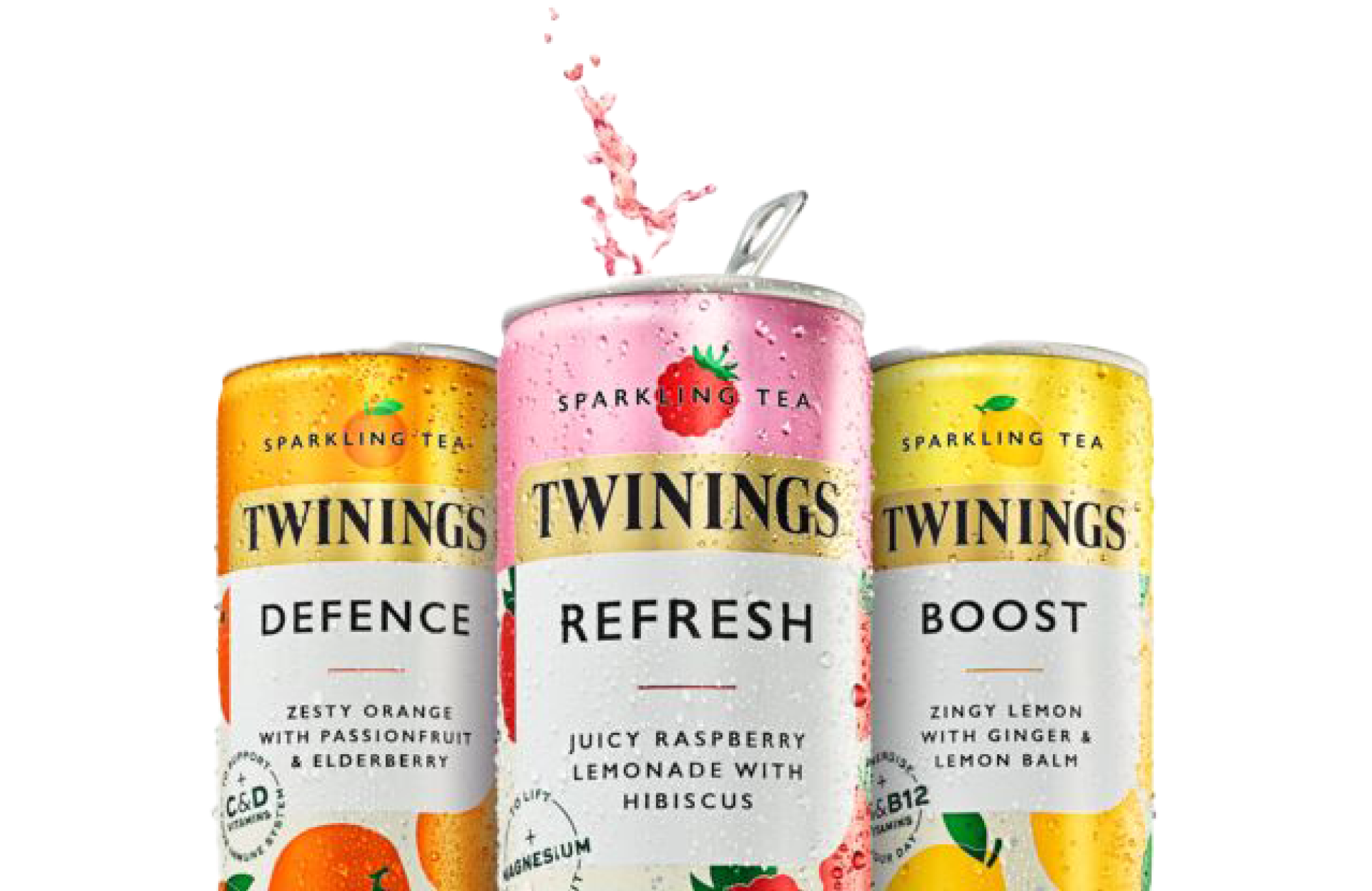 Twinings Launches New Ready To Drink Sparkling Tea
