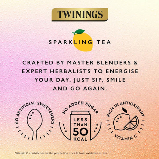 Twinings Sparkling Tea - 12 Can Selection Pack