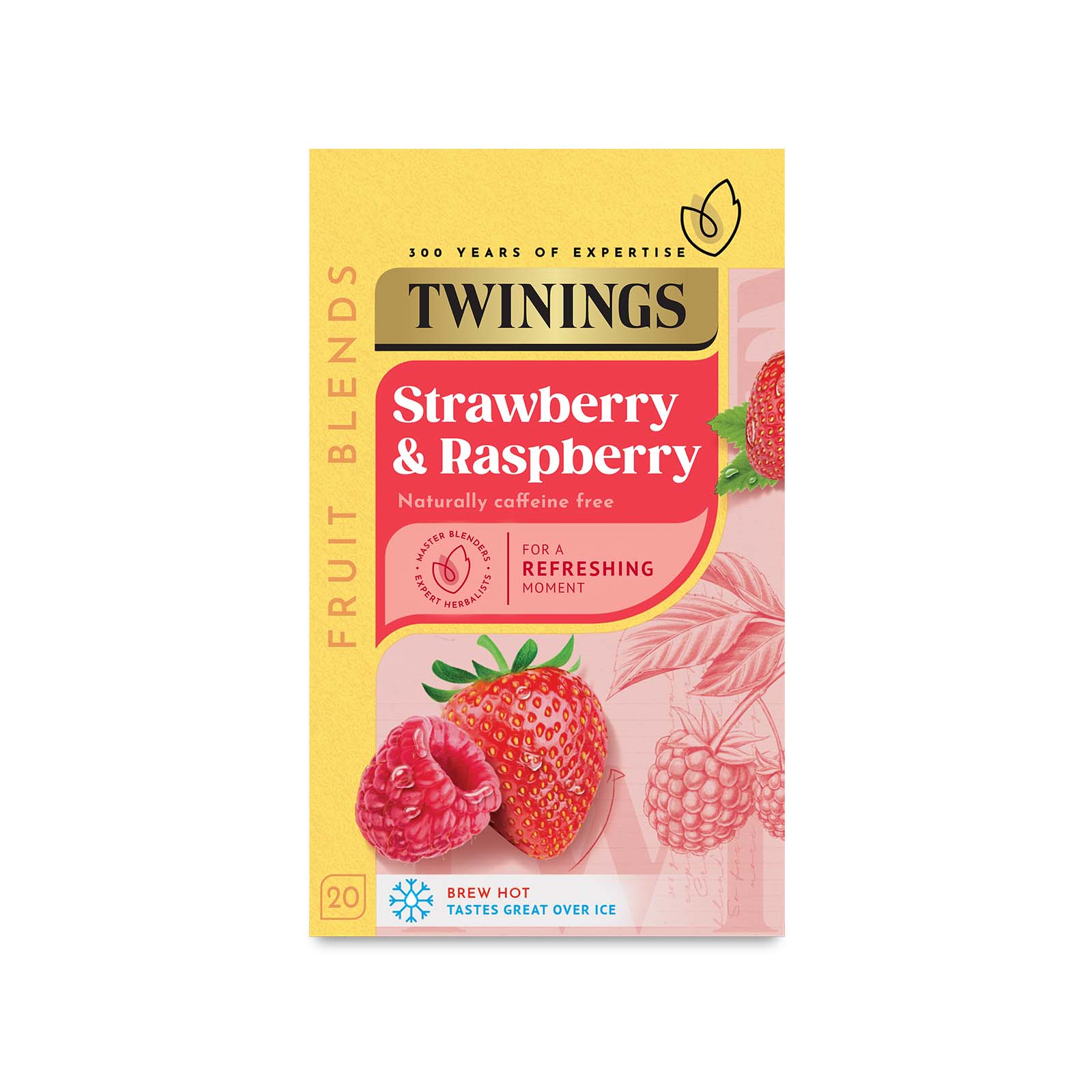 Twinings Strawberry & Raspberry - 20 Tea Bags