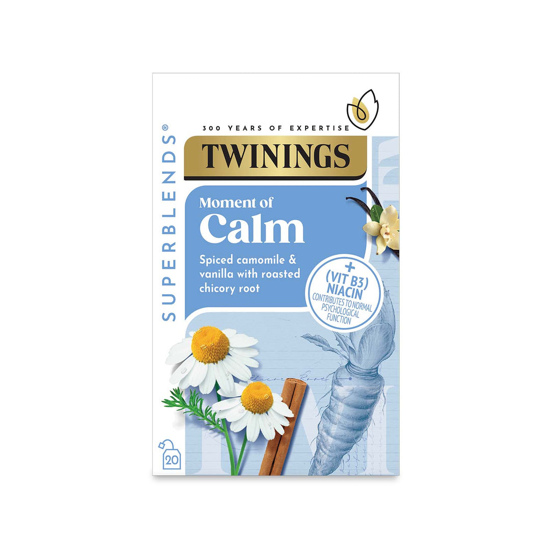 Twinings – Superblends Moment of Calm Tea – Spiced Camomile & Vanilla ...
