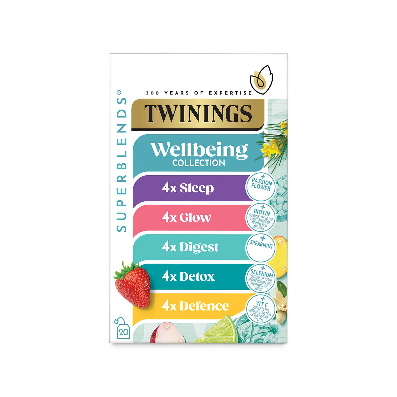 Natural Tea - Superblends - Vitamin Teas & Wellbeing Teas - Twinings