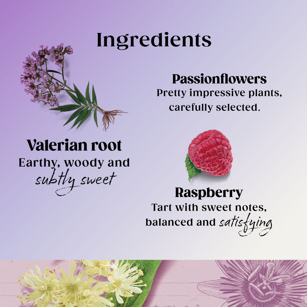 Superblends Sweet Dreams Raspberry, Valerian Root & Passionflower ...