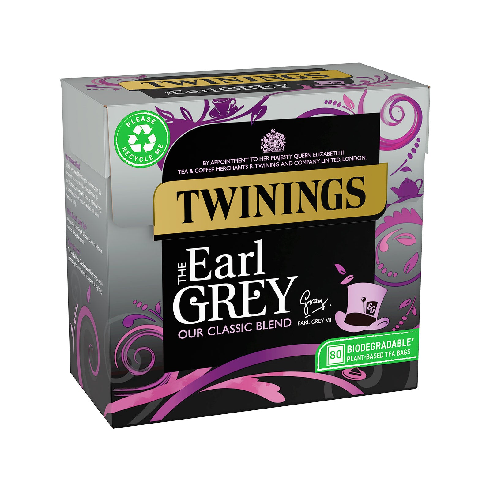 Twinings Earl Grey - 80 Tea Bags