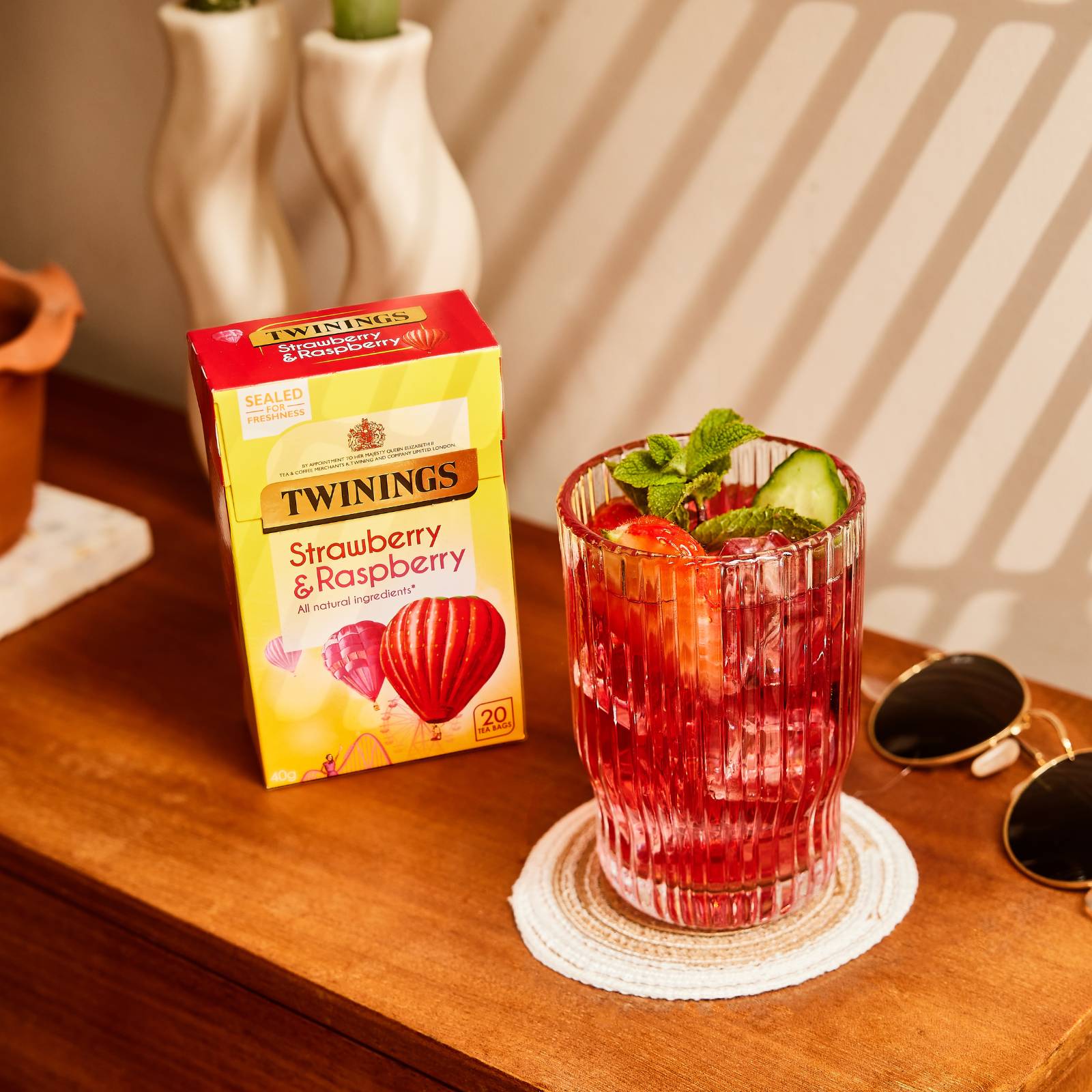 Twinings Strawberry & Raspberry - 20 Tea Bags