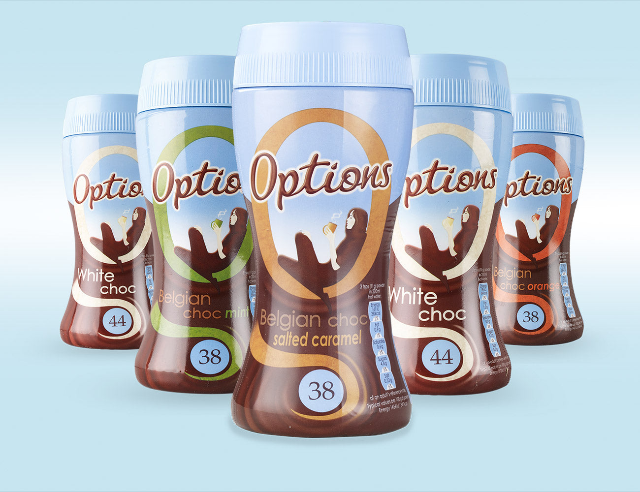 Options Hot Chocolate Logo Grocery Gems: Options Hot Chocolate: