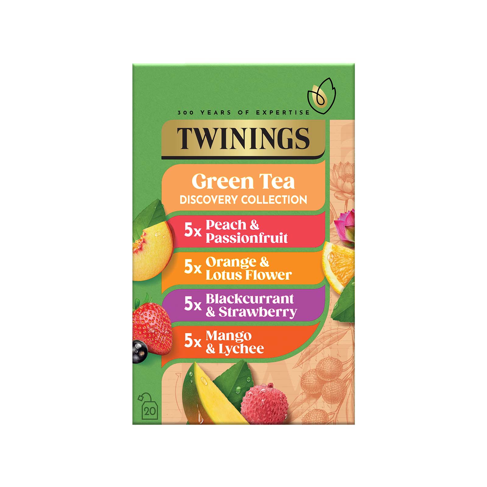 Green Tea Discovery Collection - 20 Envelopes – Twinings
