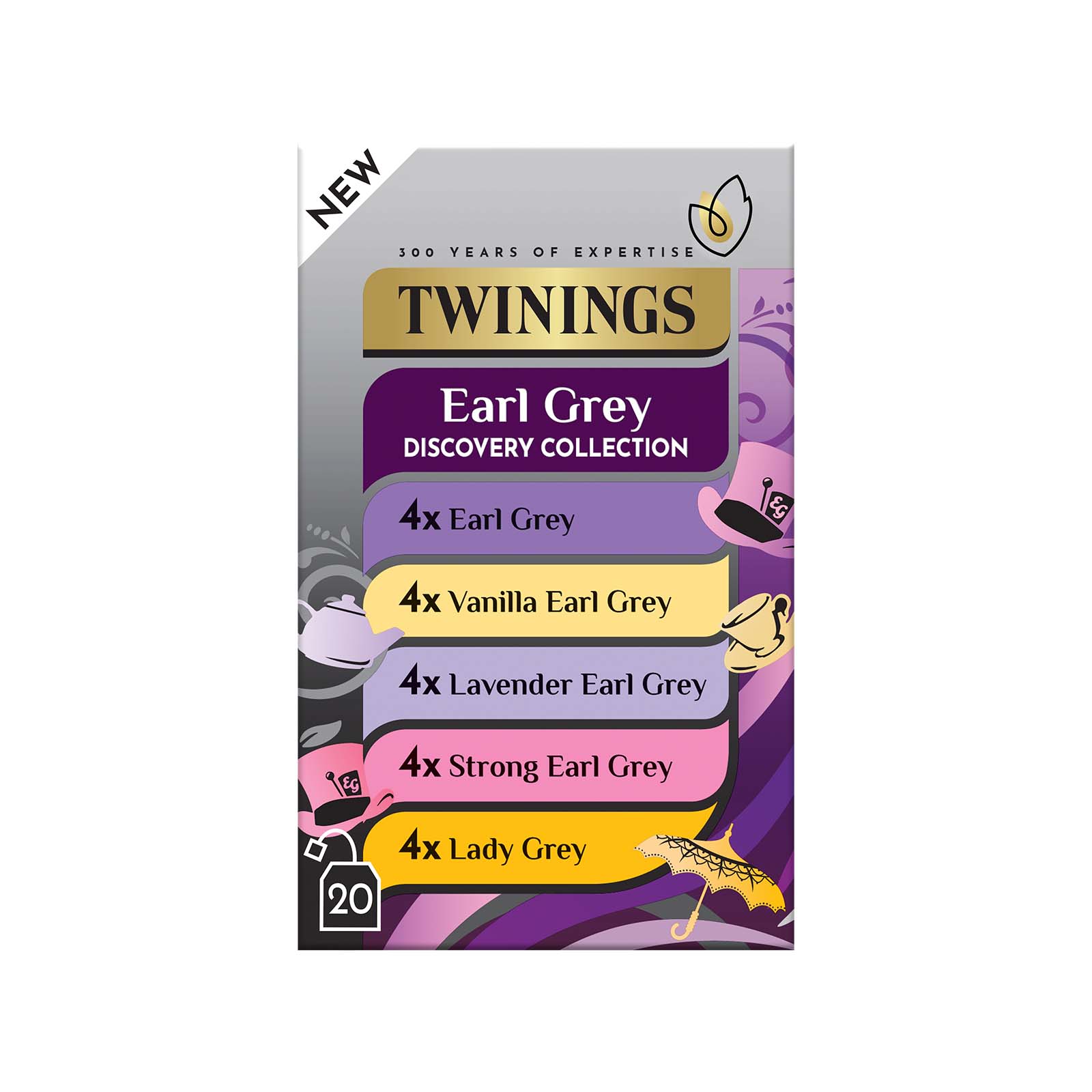 Earl Grey Discovery Collection - 20 Envelopes – Twinings