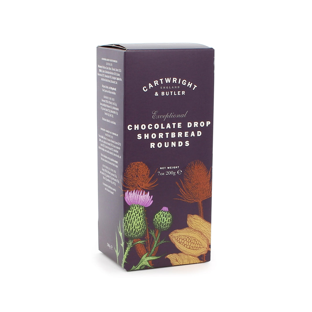 Cartwright & Butler Chocolate Drop Shortbread Rounds – Twinings