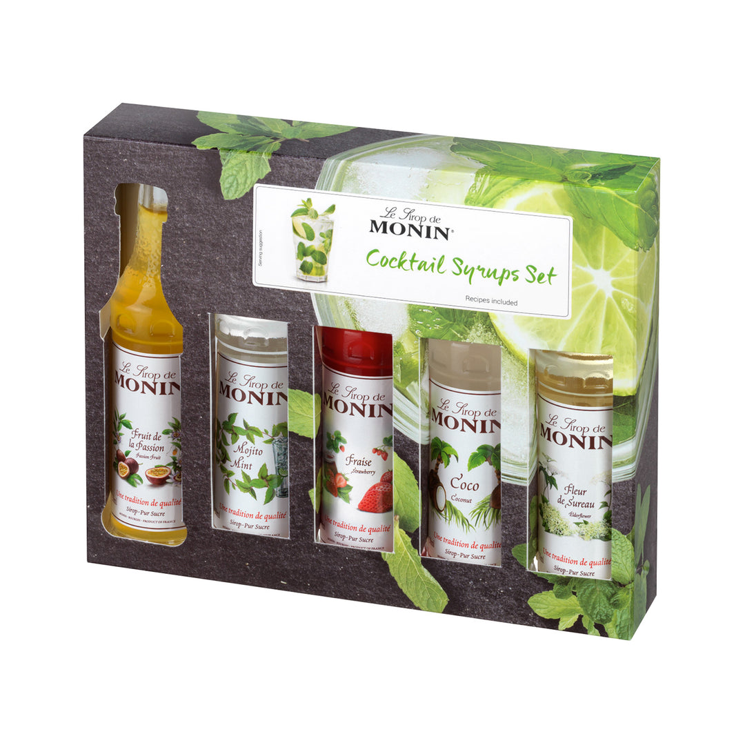 MONIN Cocktail Syrups Set - 5 x 50ml – Twinings