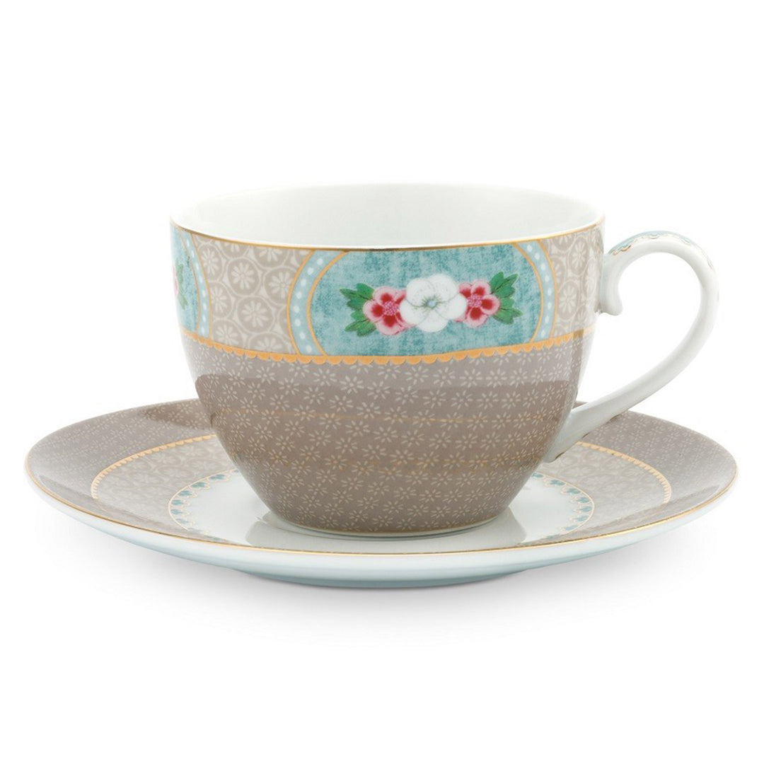 Pip Studio Blushing Birds Cup & Saucer - Khaki – Twinings