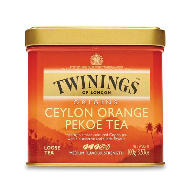 Twinings Ceylon Orange Pekoe Loose Tea Caddy - 100g Loose