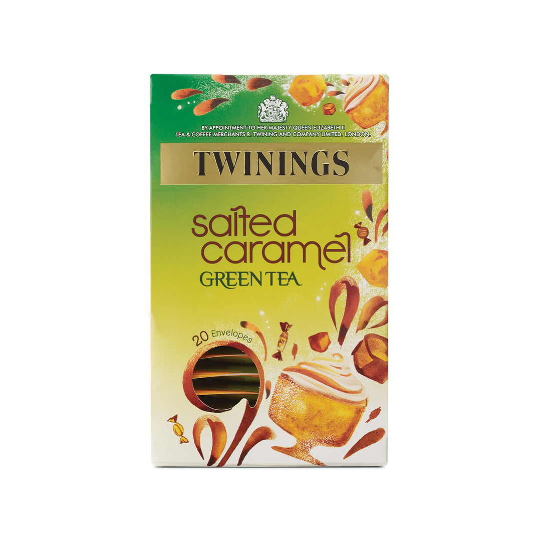 Twinings Salted Caramel Indulgence Green Tea - 20 Envelopes