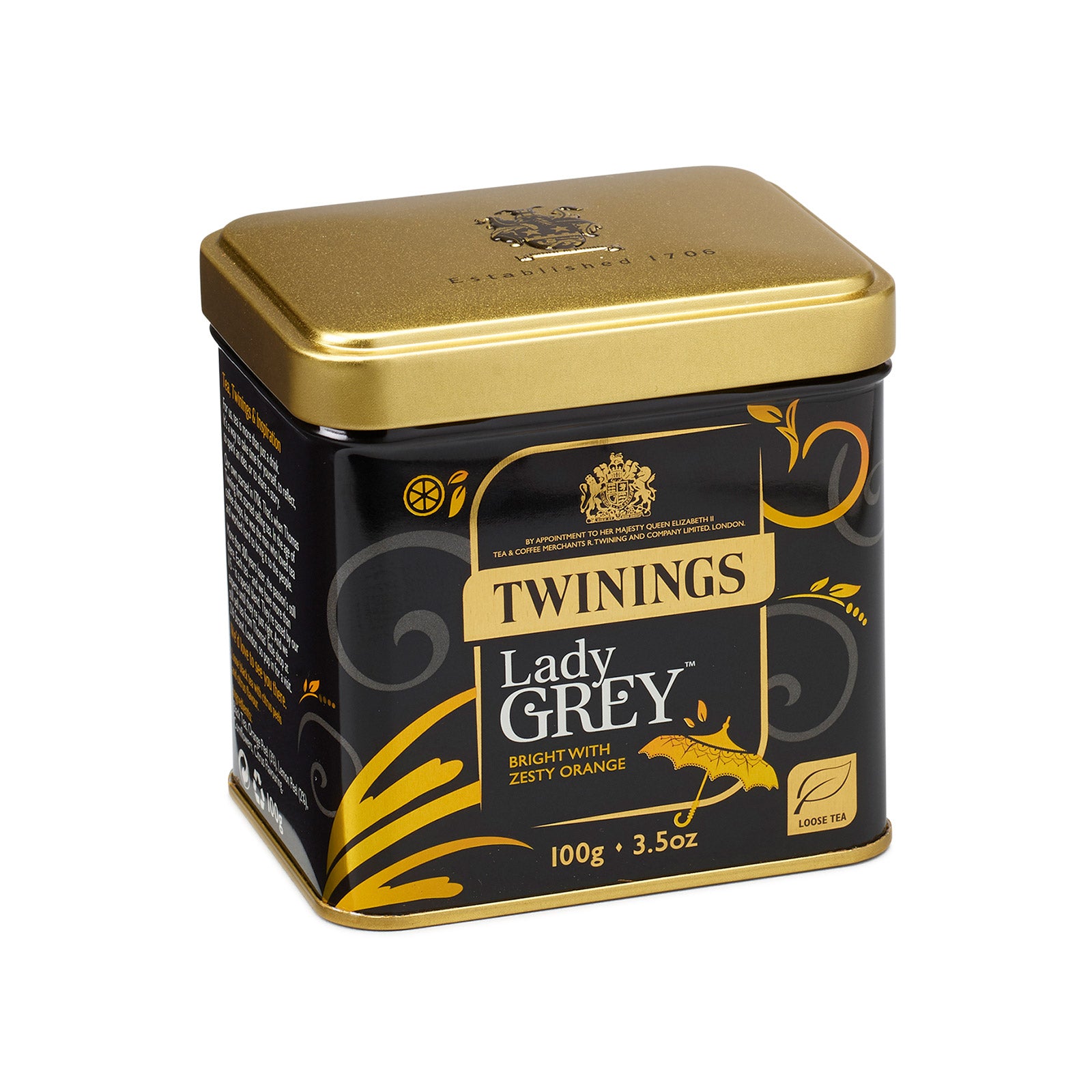 Twinings Lady Grey Loose Tea Caddy - 100g Loose Tea