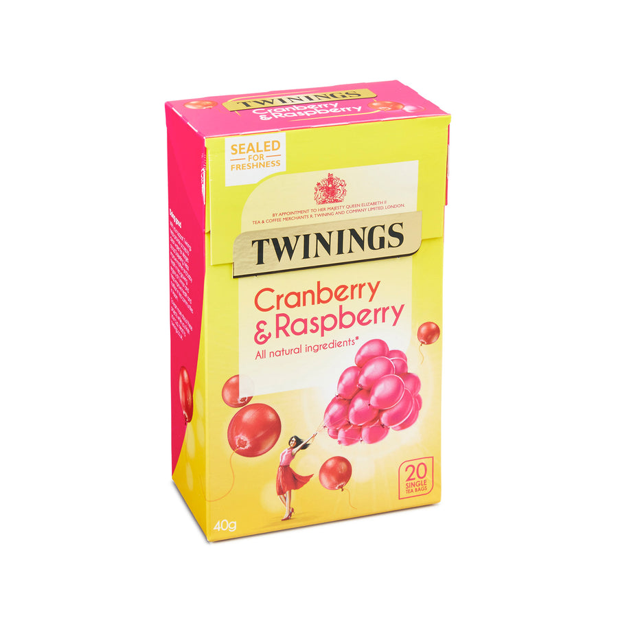 Twinings Cranberry & Raspberry - 20 Tea Bags