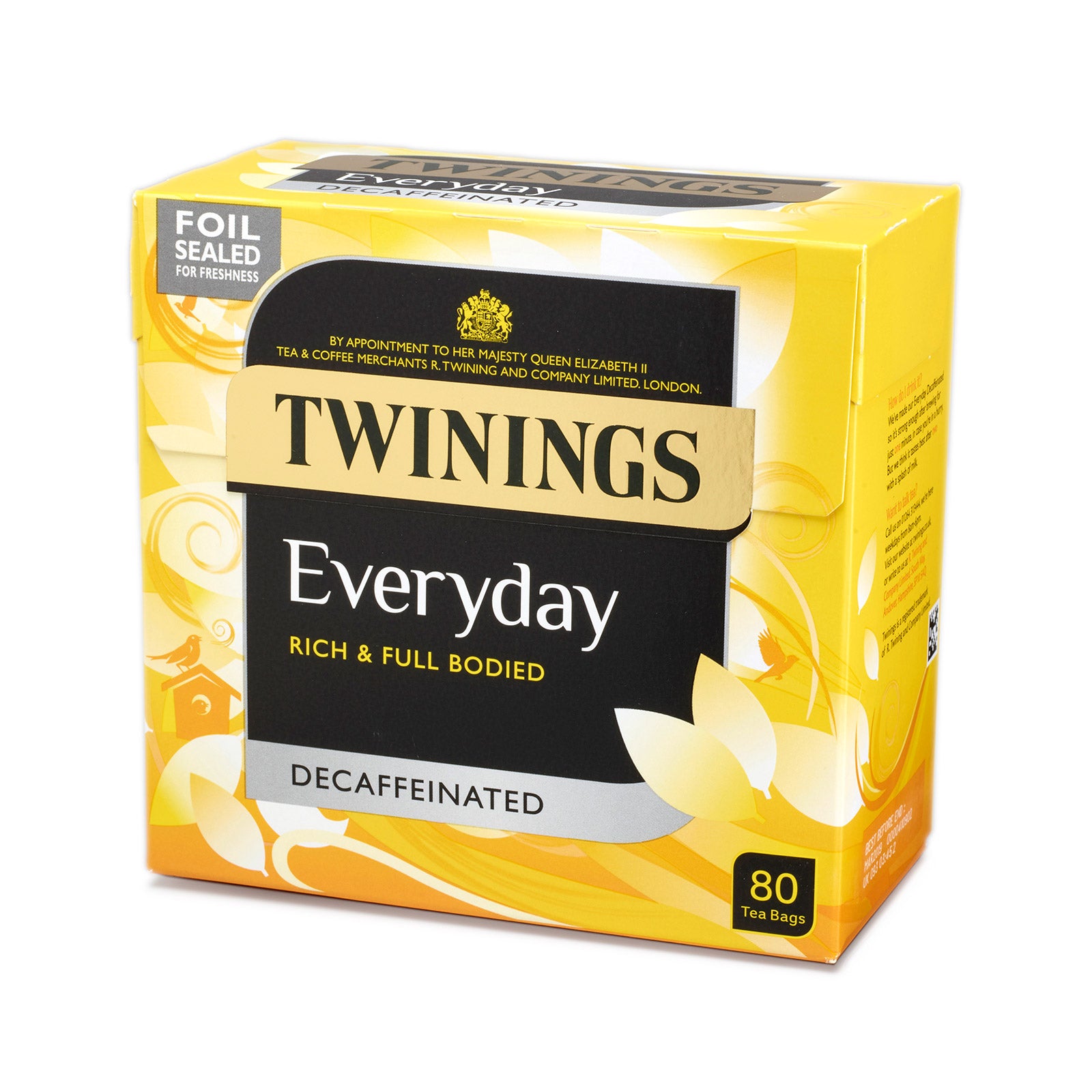 Twinings Everyday Decaffeinated - 80 Tea Bags