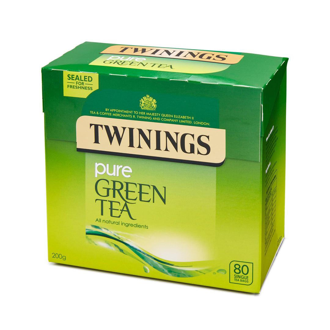Twinings Pure Green Tea - 80 Tea Bags