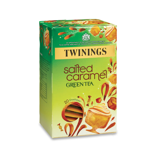 Twinings Salted Caramel Indulgence Green Tea - 20 Envelopes