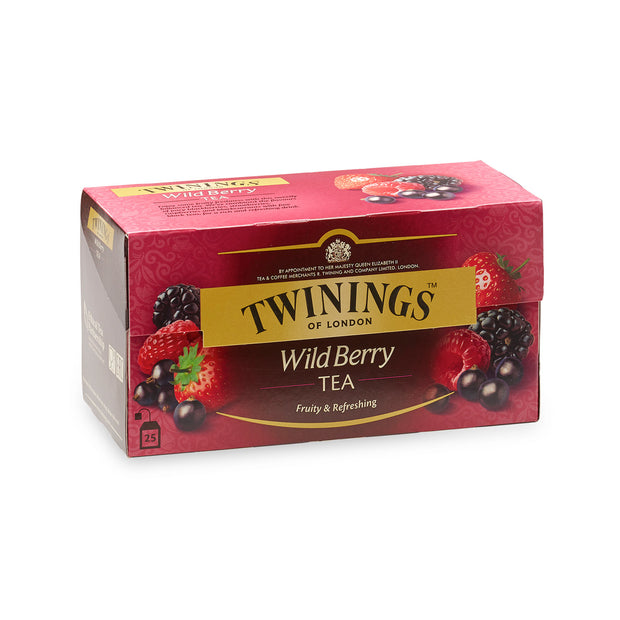 Twinings Wild Berry Tea (International Blend) - 25 Envelopes