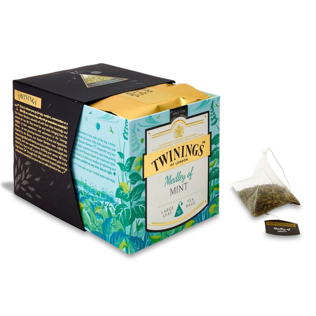 Twinings Discovery Collection Medley of Mint - 15 Pyramid Tea Bags