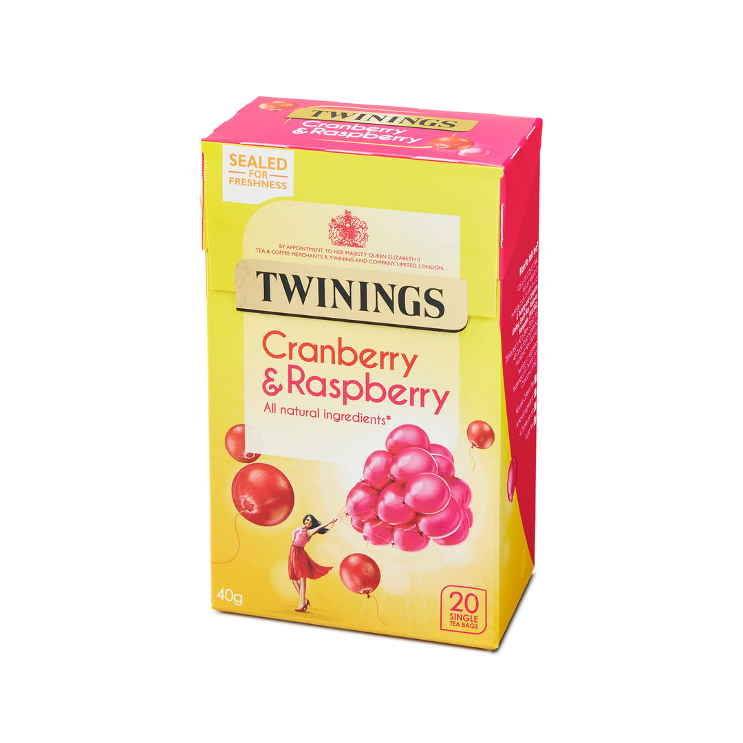 Twinings Cranberry & Raspberry - 20 Tea Bags