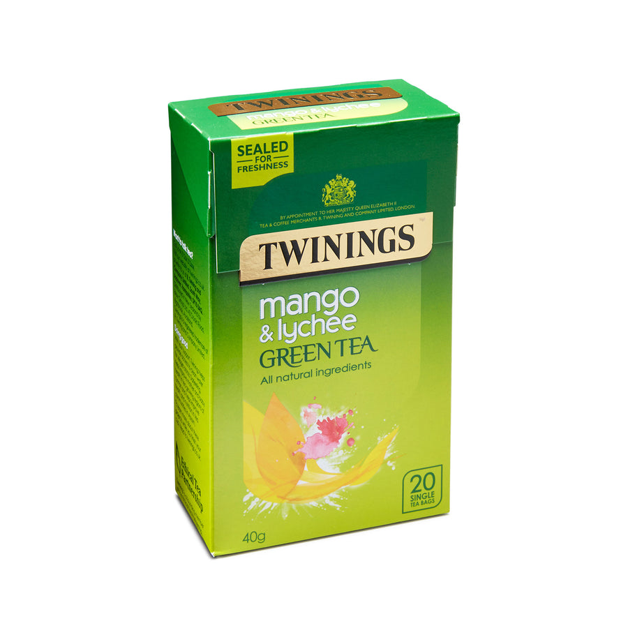 Twinings Green Tea, Mango & Lychee - 20 Tea Bags