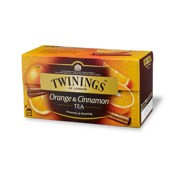 Twinings Orange and Cinnamon Tea (International Blend) - 25 Envelopes