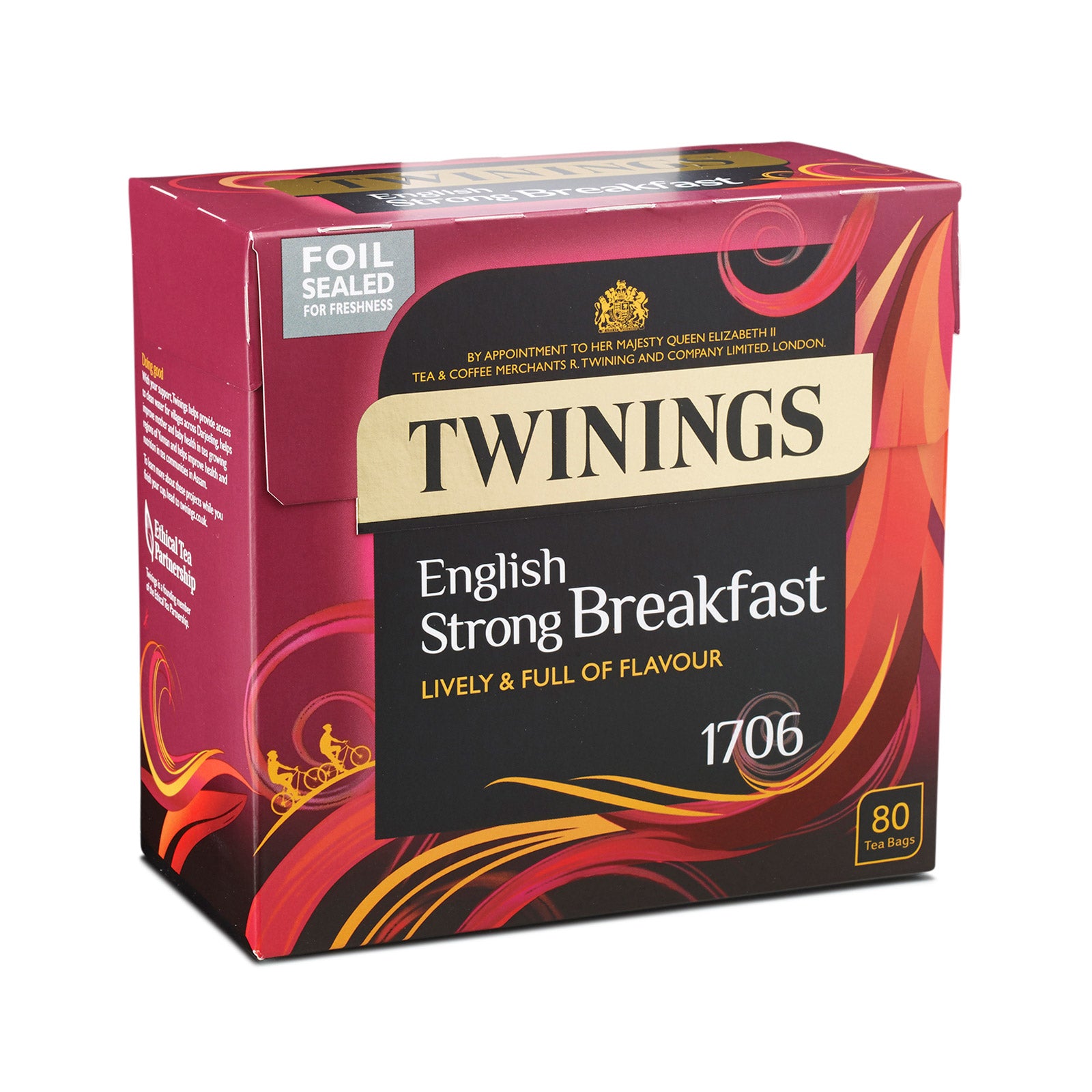 Twinings Strong English Breakfast - 80 Tea Bags