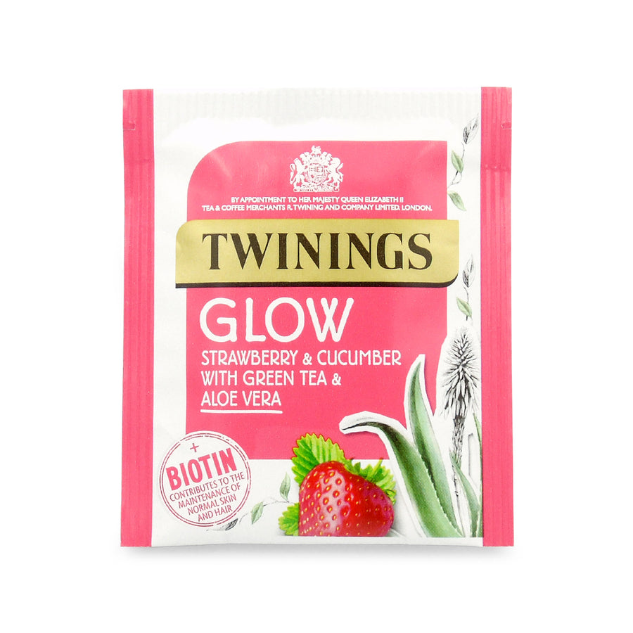 Twinings – Superblends Glow Tea – Strawberry & Cucumber with Green Tea ...