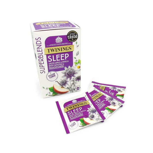 Twinings – Superblends Sleep Tea – Spiced Apple & Vanilla with Camomile ...