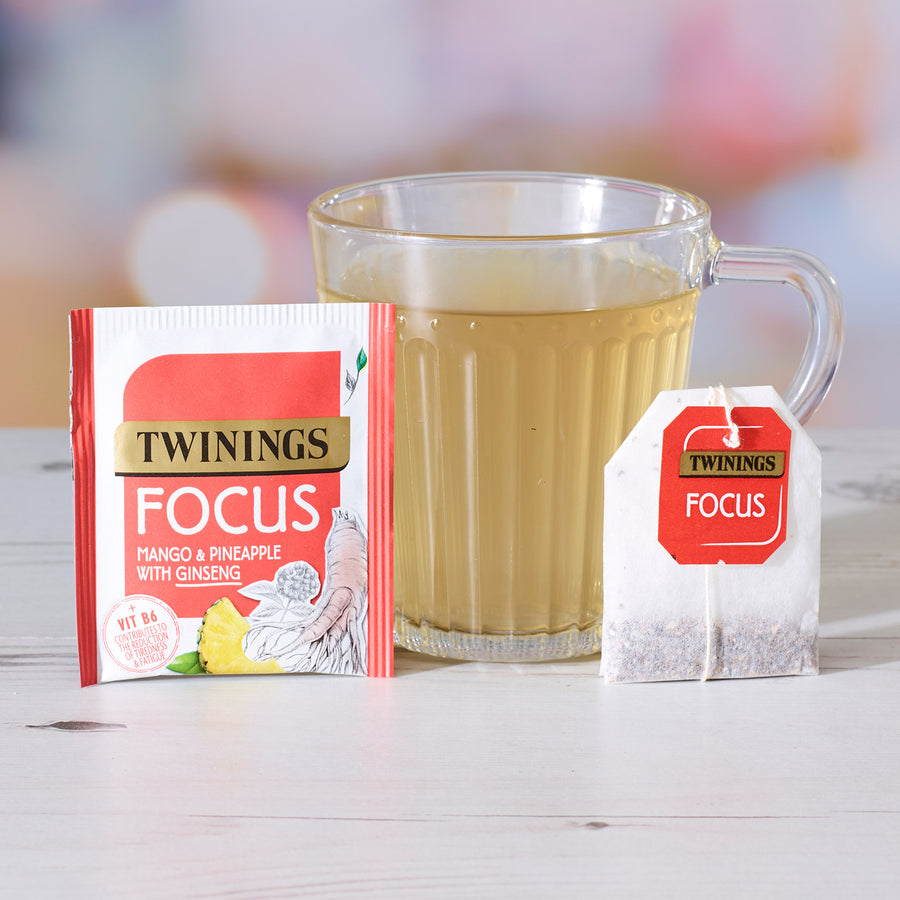 Twinings – Superblends Focus Tea – Mango & Pineapple with Ginseng ...
