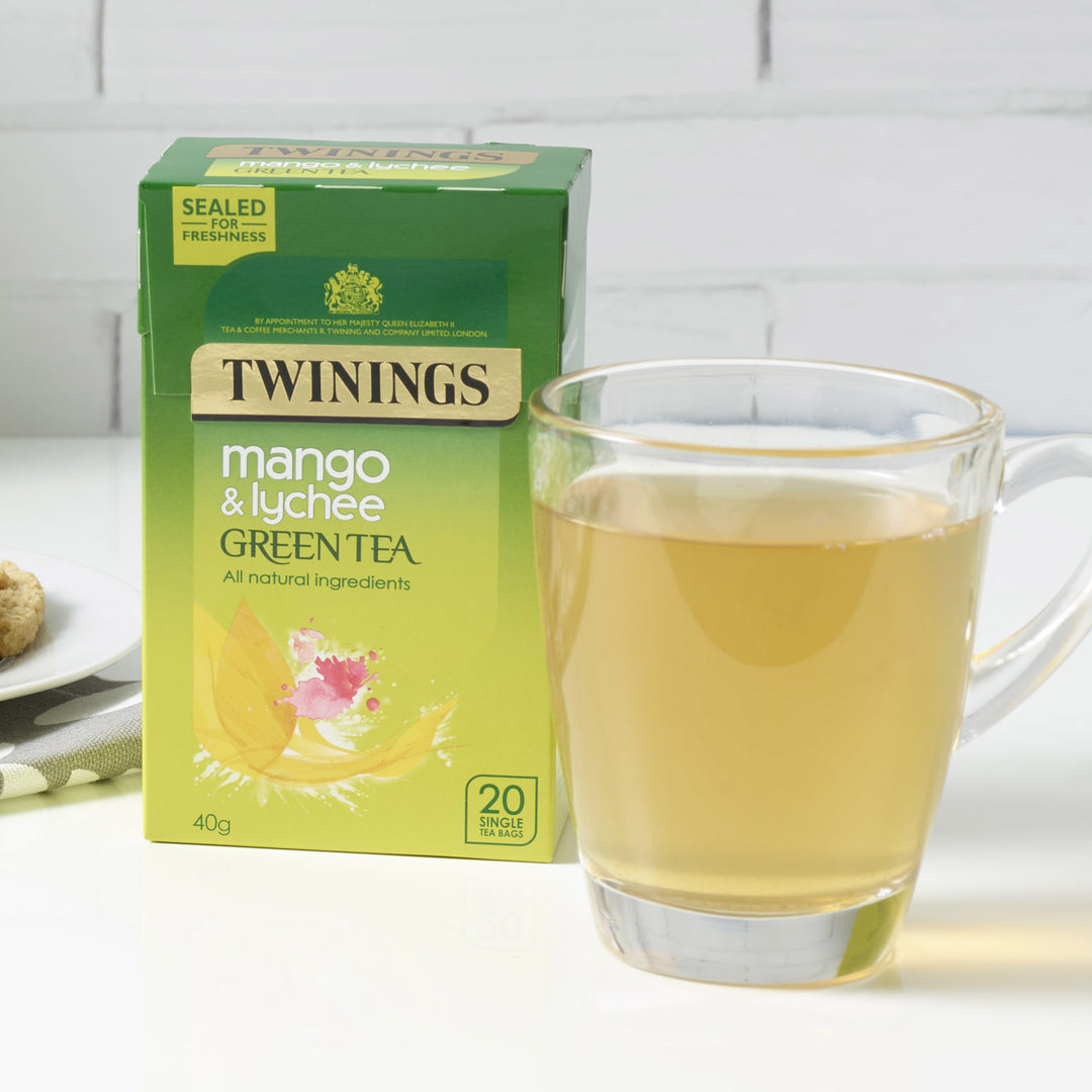 Twinings Green Tea, Mango & Lychee - 20 Tea Bags