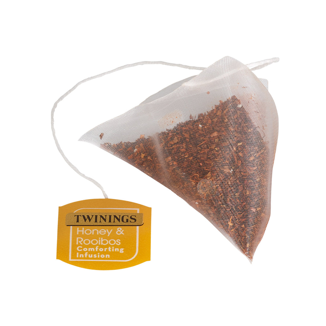 Twinings Honey & Rooibos - 15 Pyramid Bags (Individually Wrapped)
