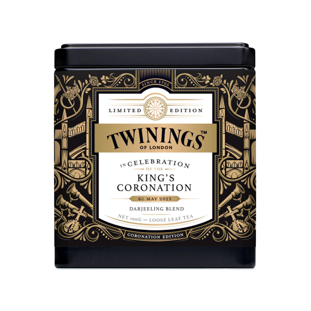 Twinings Limited Edition King's Coronation Darjeeling Blend - 100g ...